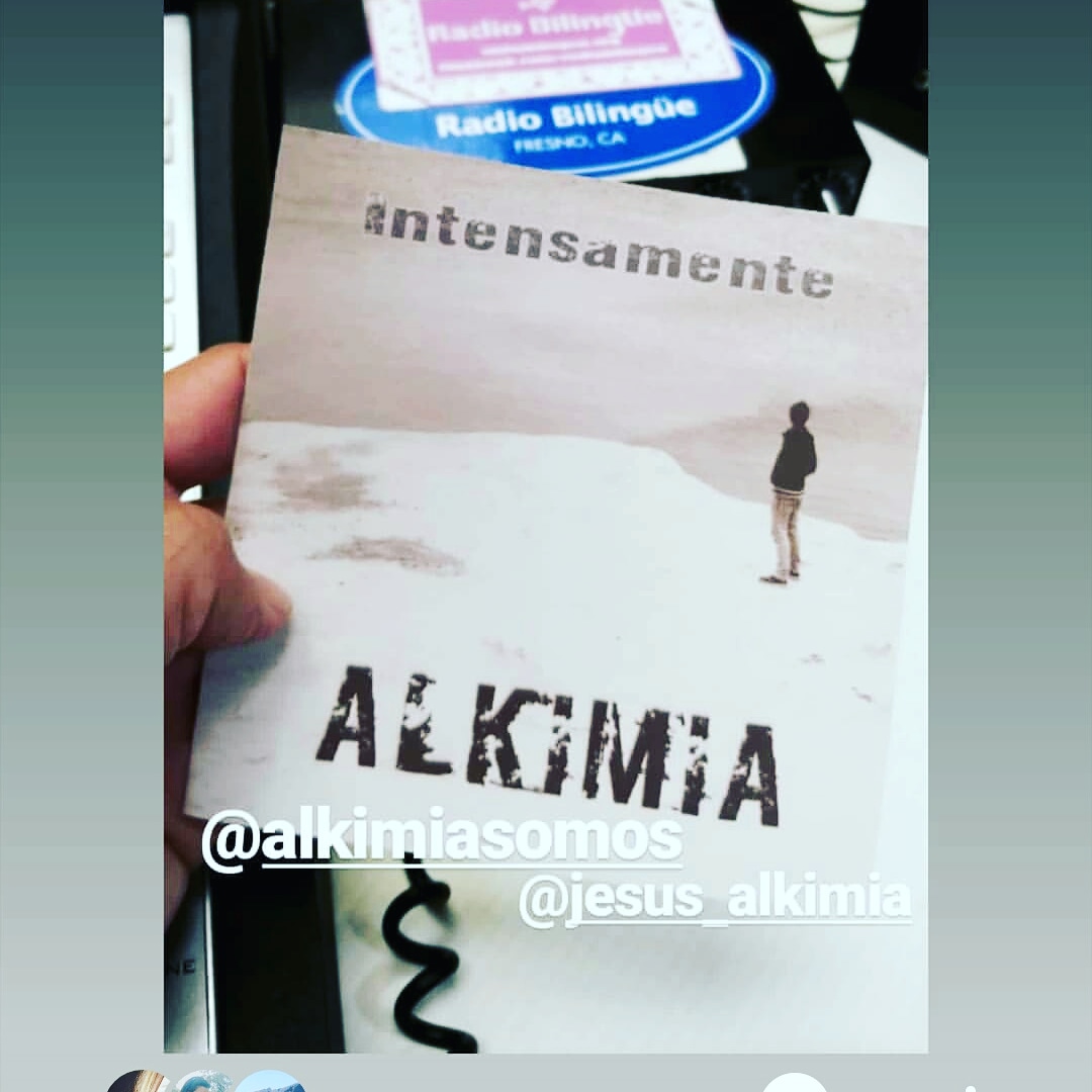 Alkimia y su disco Intensamente sonando en California... - Alkimia Oficial